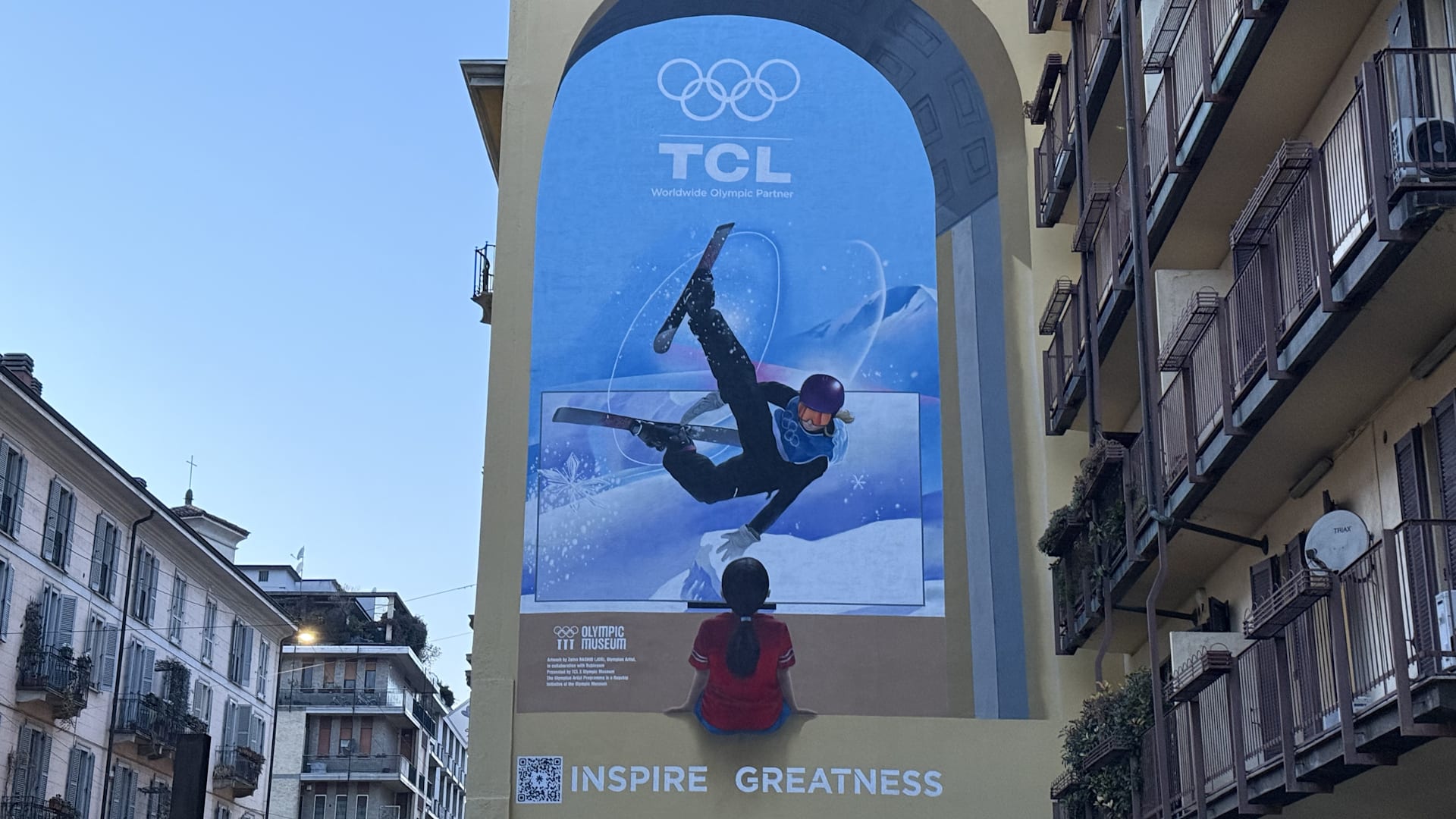 Olympic Museum - Olympic Mural supported by TCL - An Olympian Artists ...