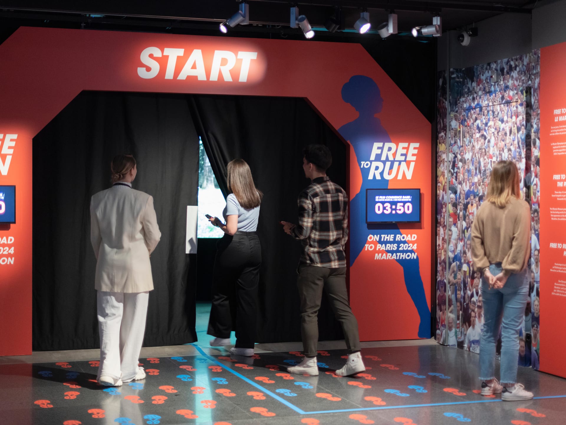 Olympic Museum - Free To Run on the road to the Paris 2024 marathon