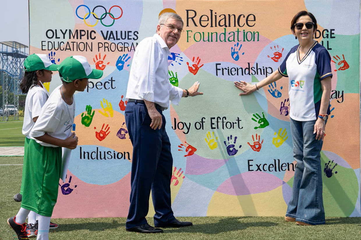 IOC and Reliance Foundation sign agreement to advance Olympic values ...