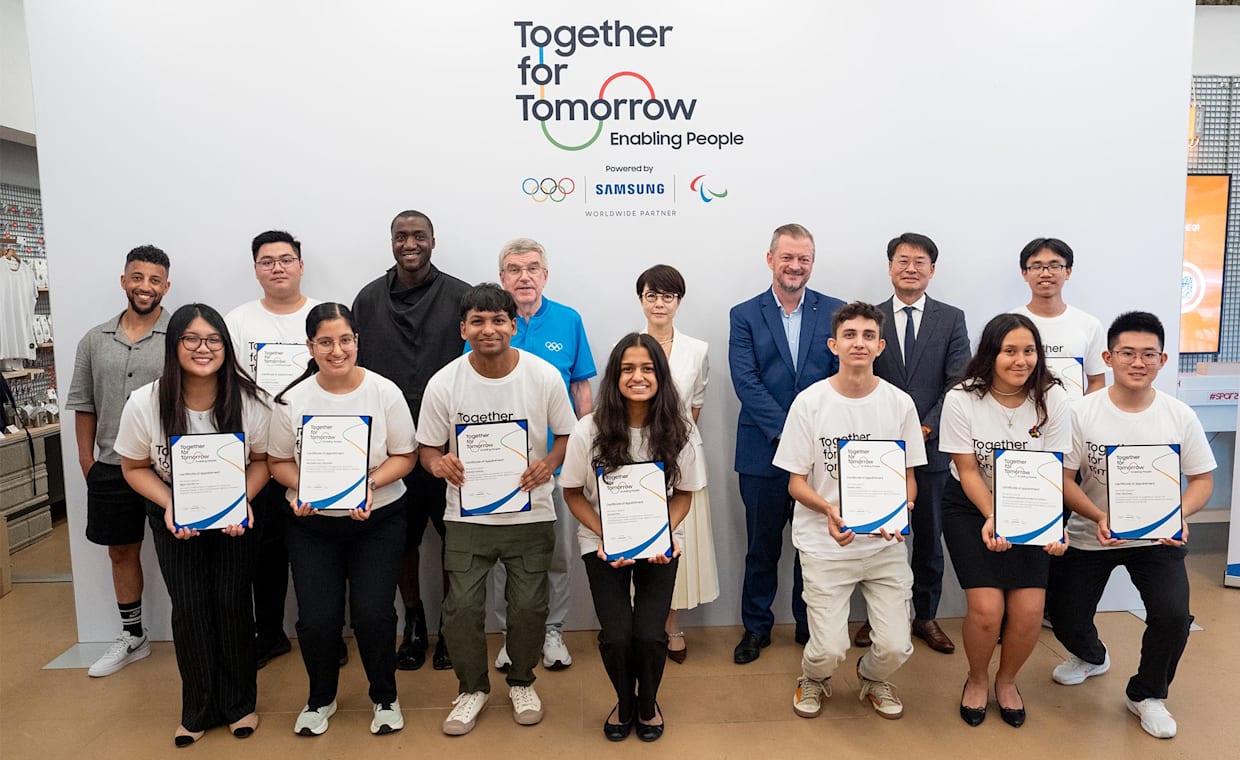 “Together for Tomorrow, Enabling People”: IOC and Samsung launch new ...