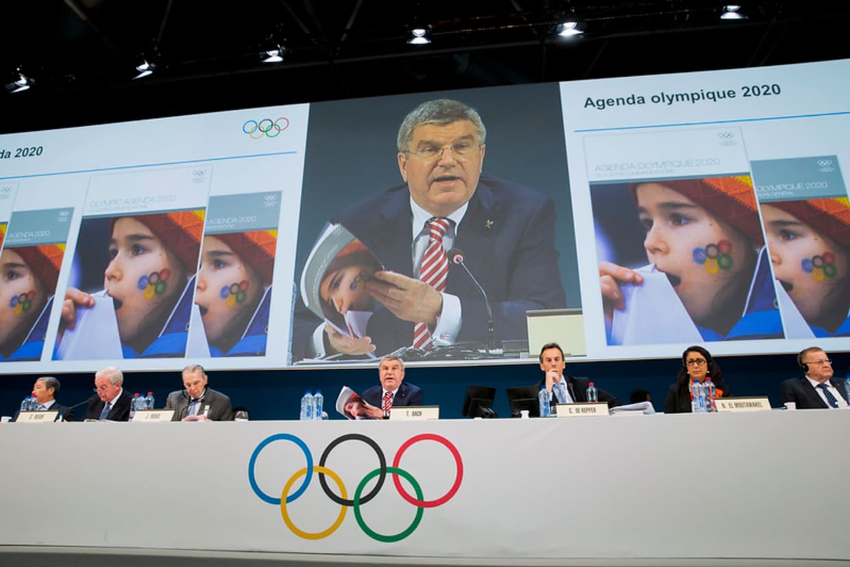 The history of the process to elect Olympic Hosts