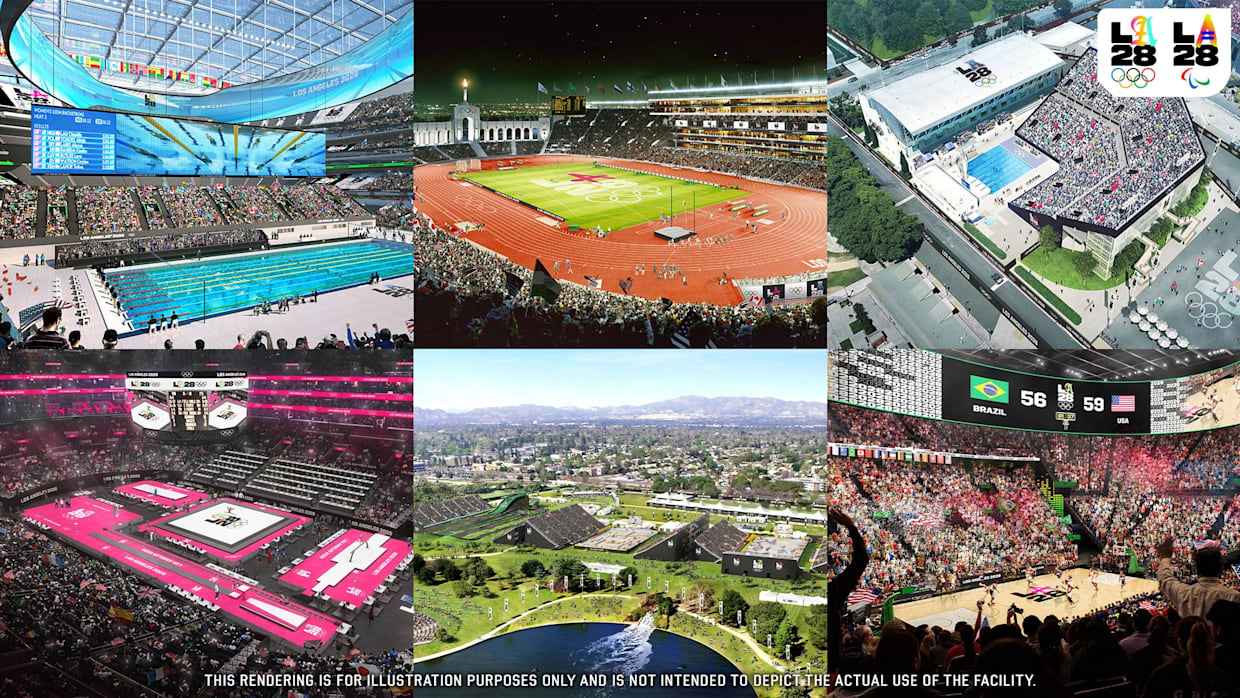 LA28 updates venue masterplan, with world-class stadiums and arenas ...