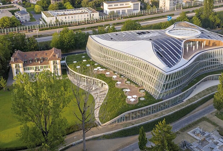 Olympic House - Meeting Place for Olympic Stakeholders in Lausanne