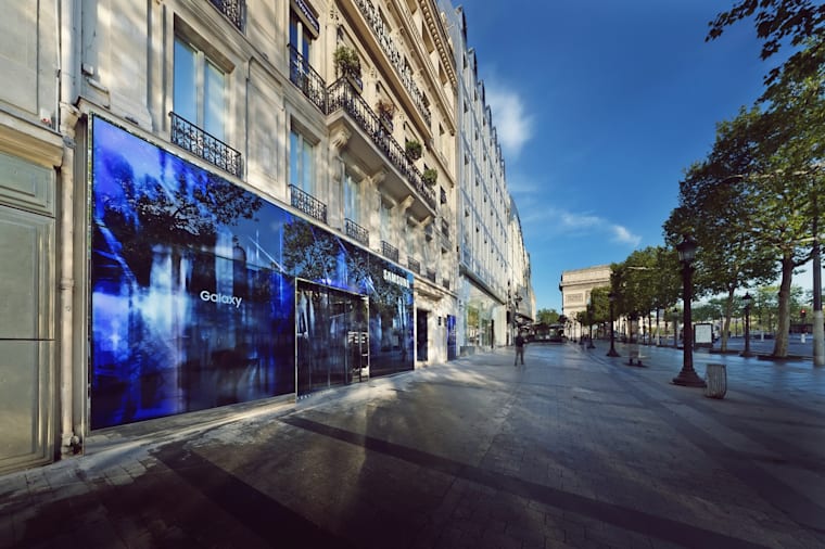Samsung opens innovative showcase in Paris to engage fans during ...
