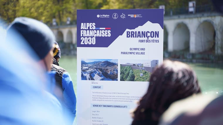 French Alps 2030 - Athlete experience
