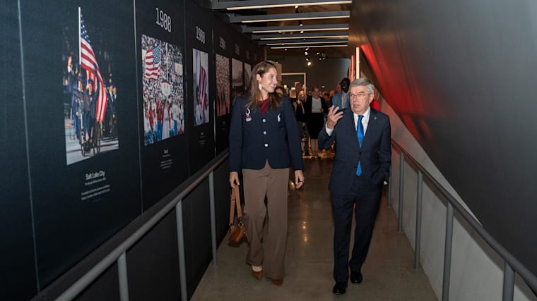 IOC President praises work of USOPC during visit to Colorado Springs