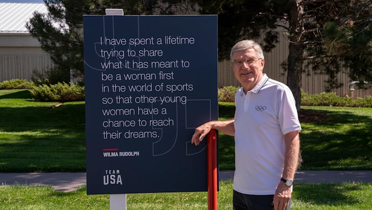 IOC President praises work of USOPC during visit to Colorado Springs