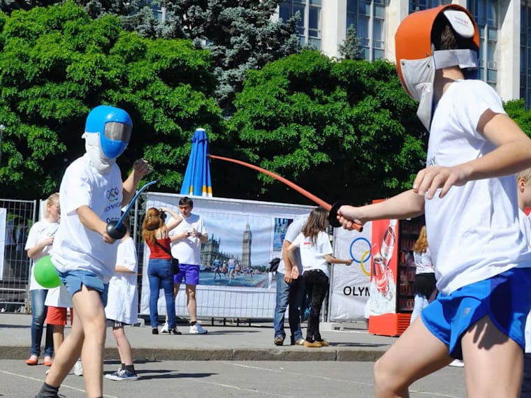 Olympic Day - Celebrate Getting Active and Living the Olympic Values.