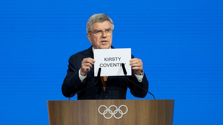 Kirsty Coventry elected IOC President, the first woman President in IOC ...