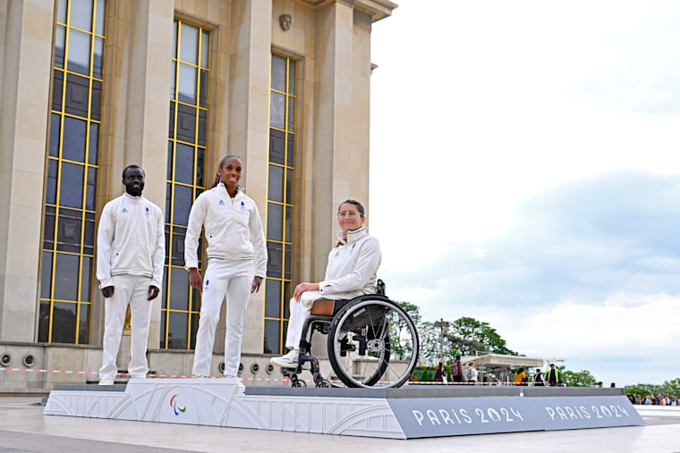 P&G and Paris 2024 unveil medal podiums for Olympic and Paralympic Games
