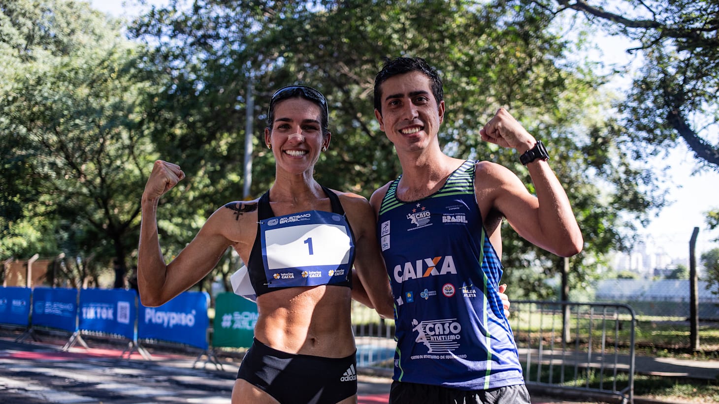 Caio Bonfim e Viviane Lyra confirmam favoritismo na Copa Brasil de ...