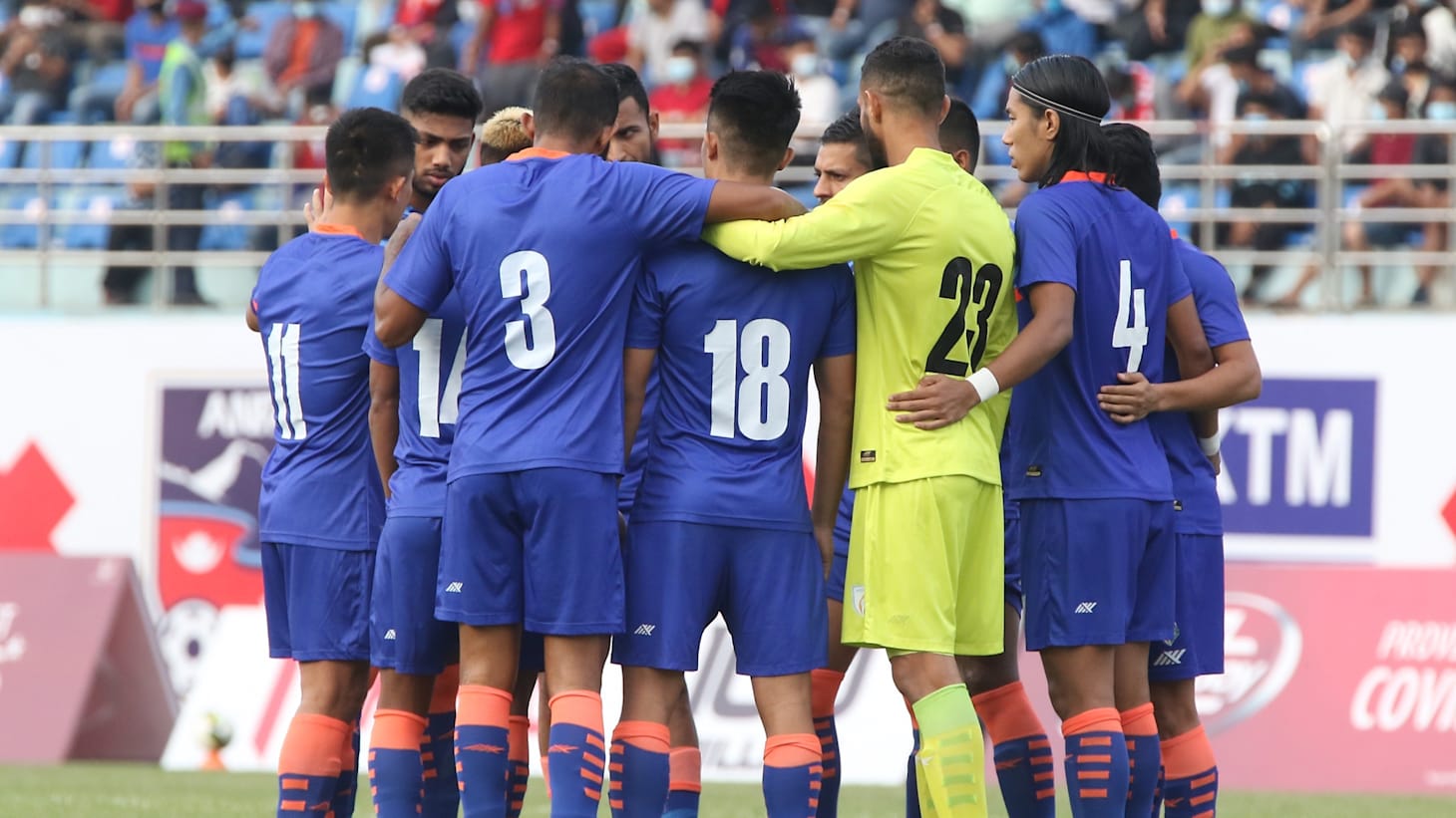 Indian football team for SAFF Championship 2021 named