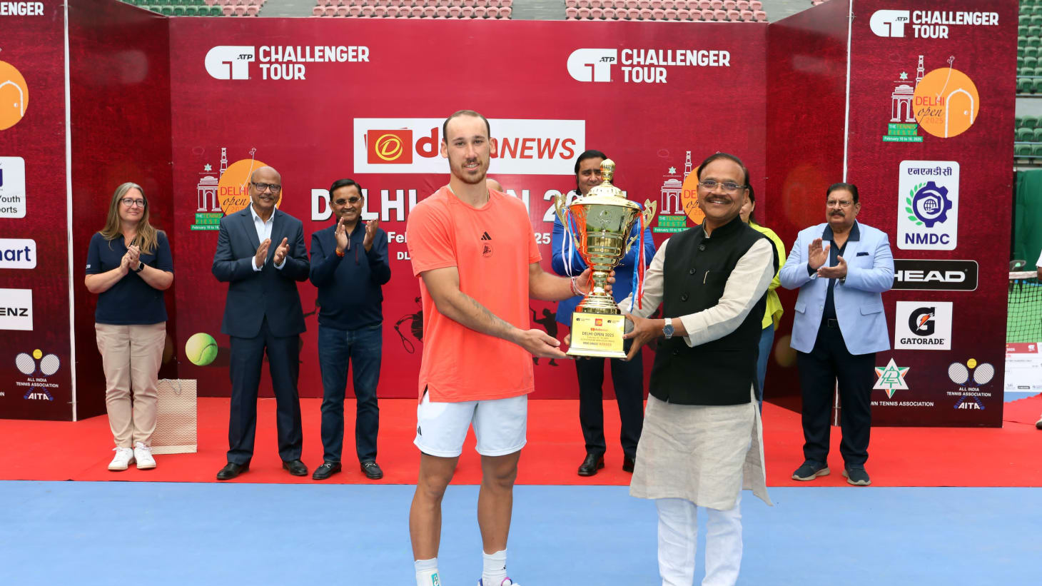 Delhi Open 2025 tennis: France’s Kyrian Jacquet wins singles title