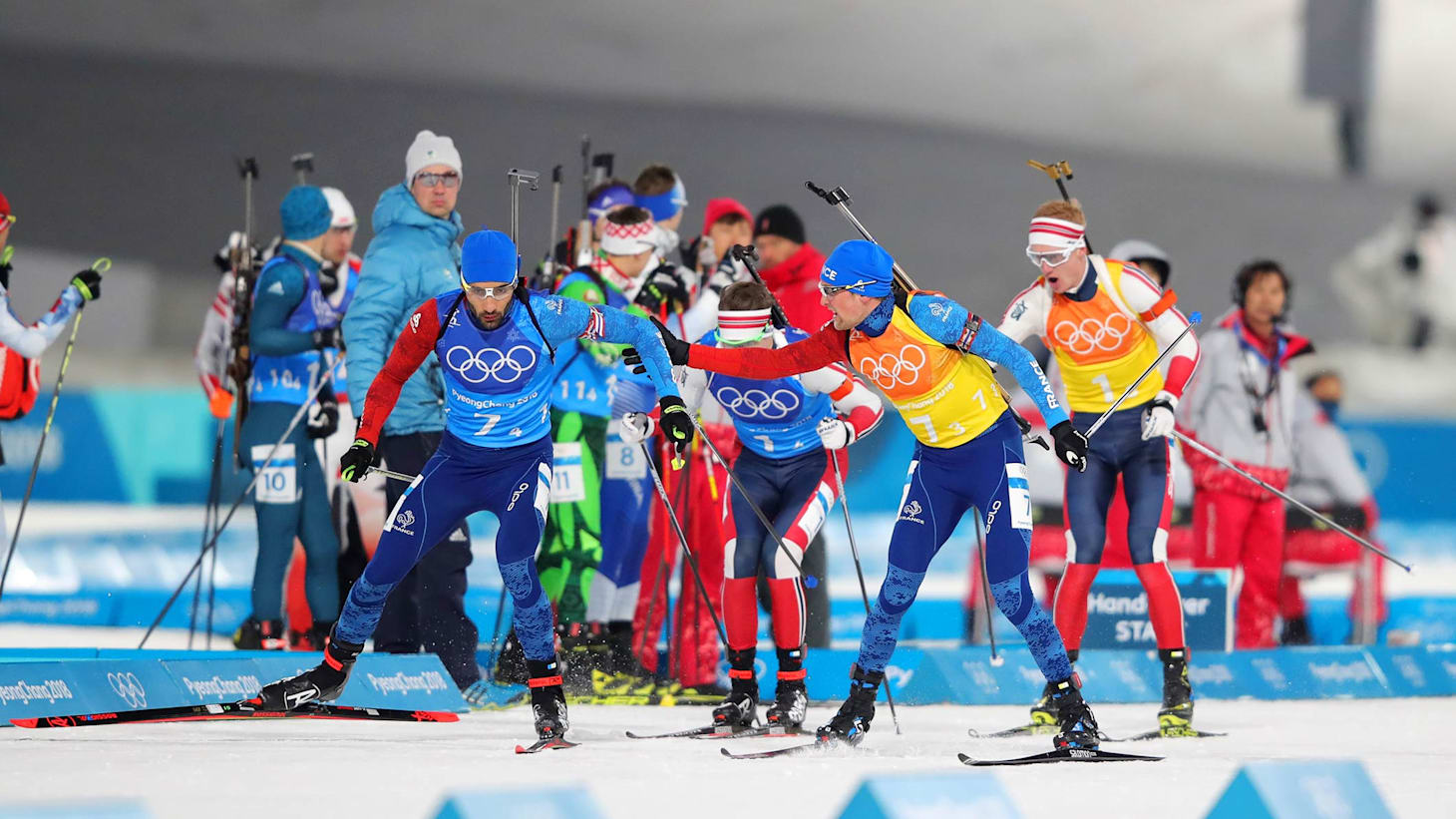 France, Belarus and Sweden show collective prowess in biathlon relays ...