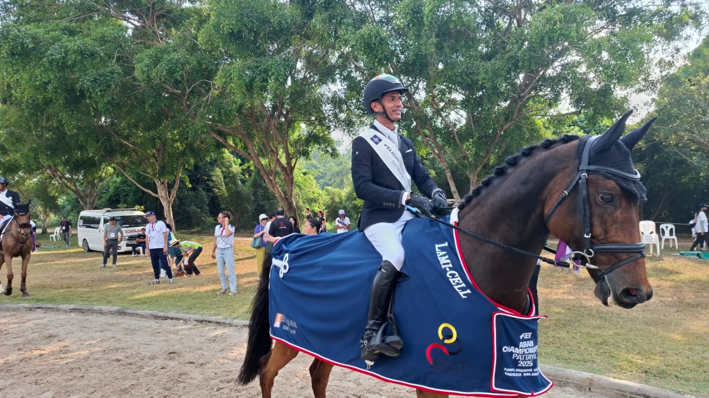 Asian Equestrian Championships 2025: Ashish Limaye strikes gold in ...