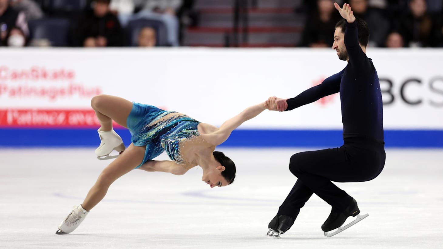 Deanna Stellato-Dudek and Maxime Deschamps, reigning pairs world ...