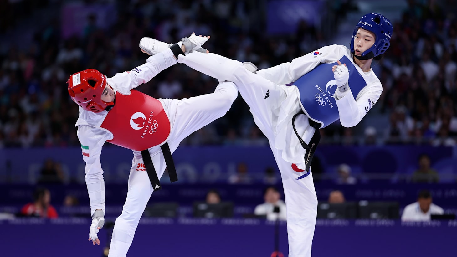 Paris 2024 taekwondo: All results, as Kim Yujin of Republic of Korea ...