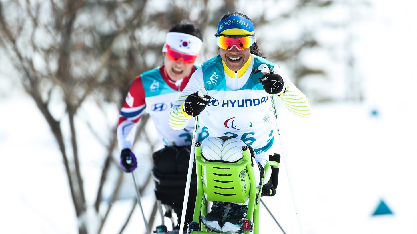 Aline Rocha conquista dois bronzes na Copa do Mundo de Para Esqui Cross ...