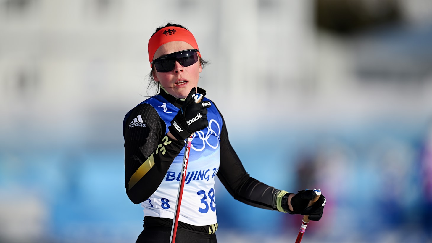 Skilanglauf, Teamsprint in Goms: Coletta Rydzek und Laura Gimmler mit ...