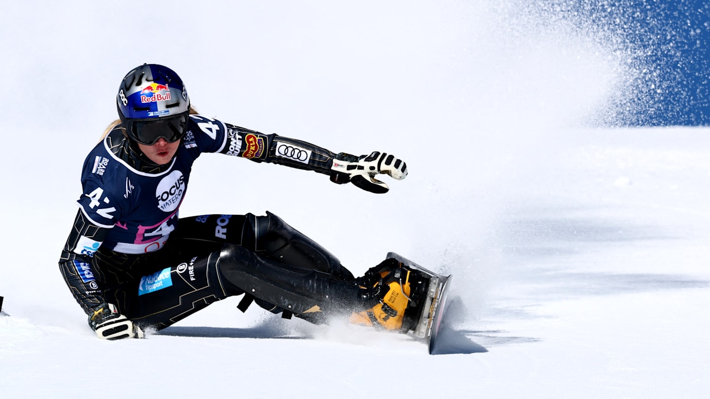 Olympic champion Ester Ledecka seizes first snowboard world title since ...