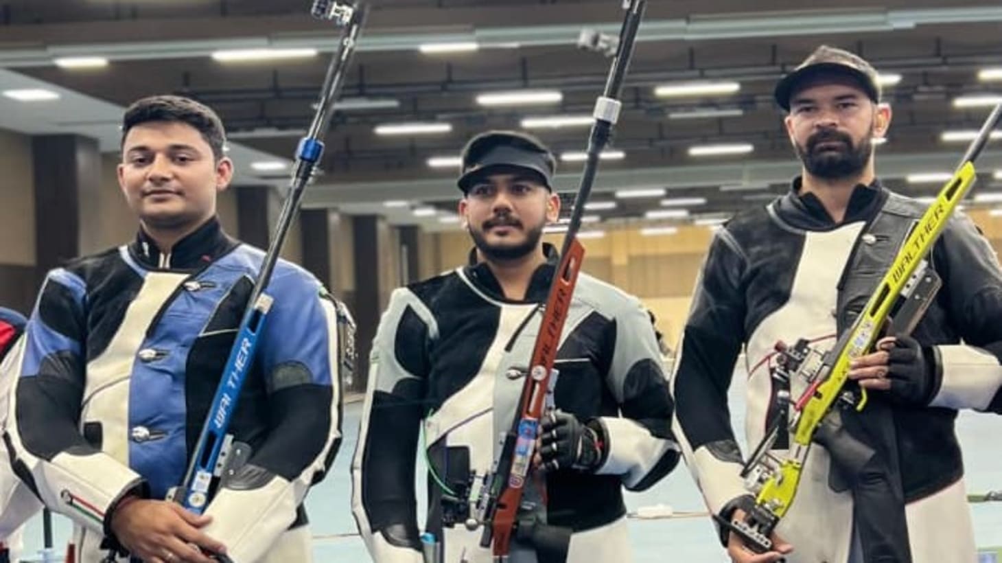 Aishwary Pratap Singh sets 50m rifle 3P world record at National Shooting Championships 2025