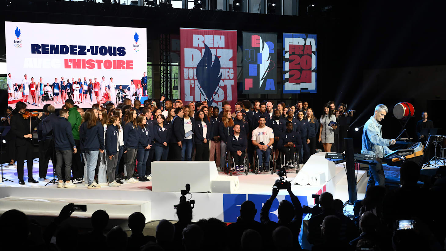 J-100 avant Paris 2024 : Mélina Robert-Michon, Alexis Jandard, Estelle ...