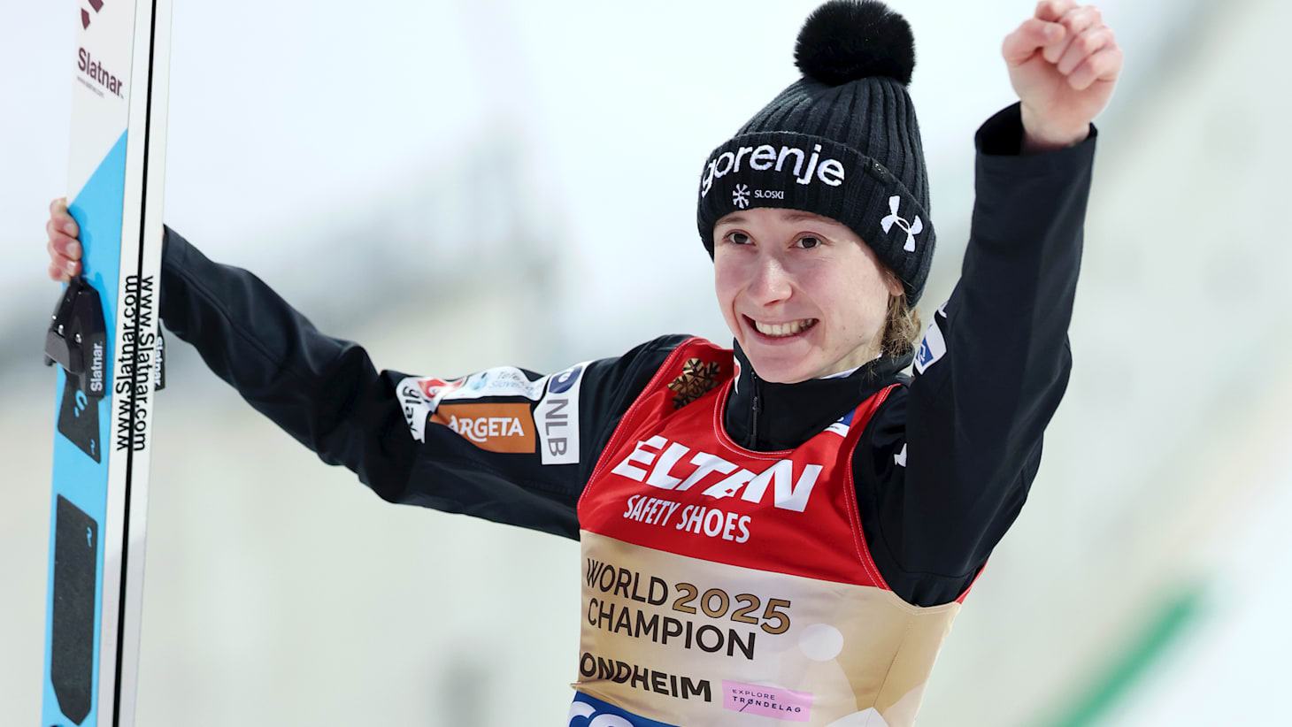 olympic ski jumping record