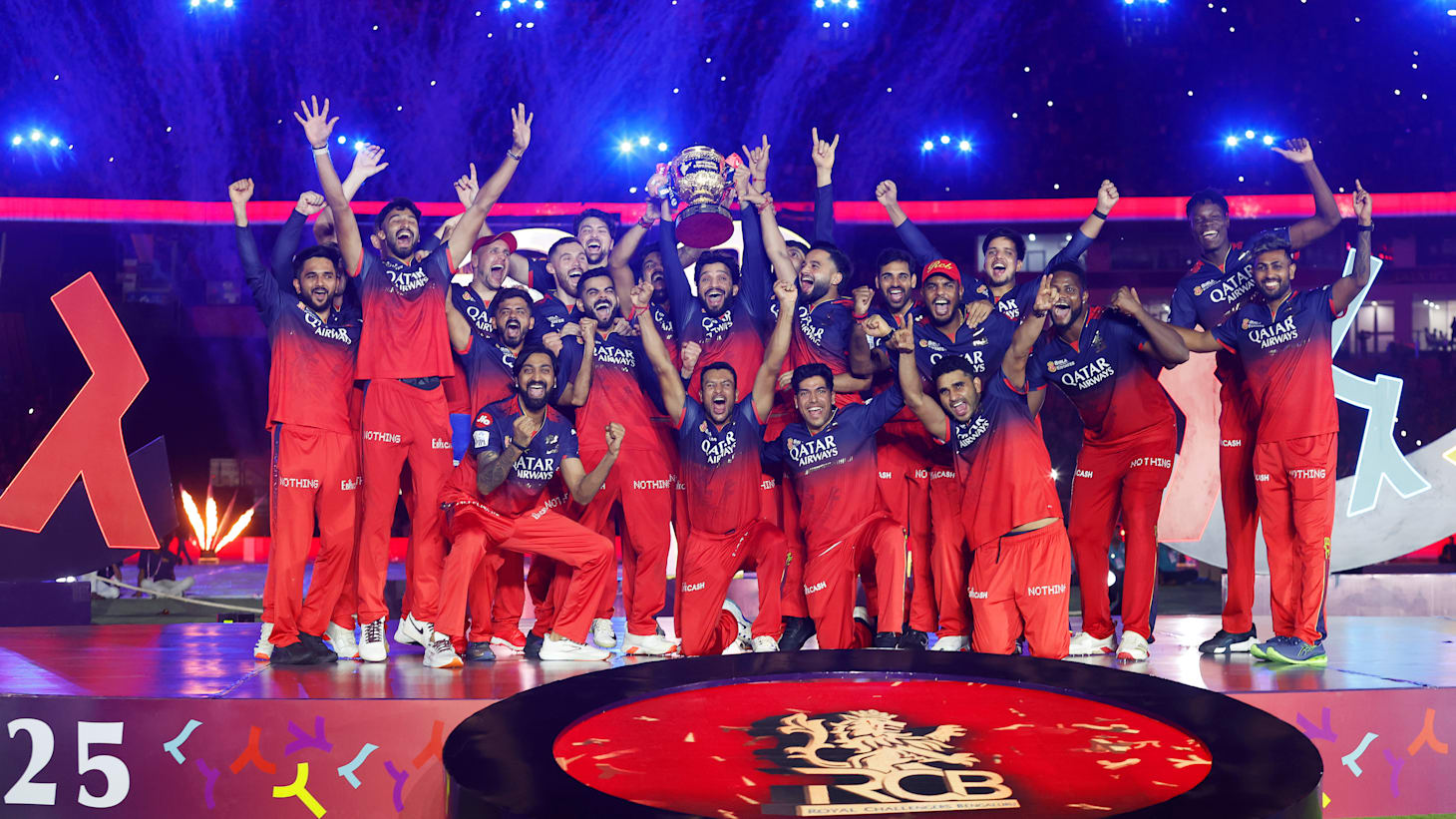 How many times RCB qualified for IPL playoffs - full list