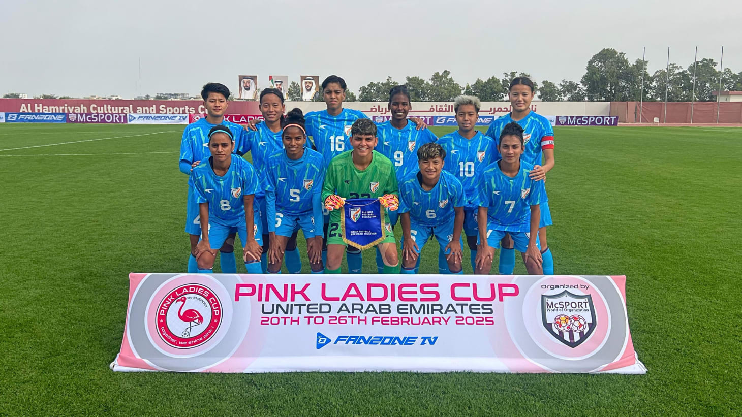 Pink Ladies Cup 2025: Indian women’s football team beats Jordan 2-0