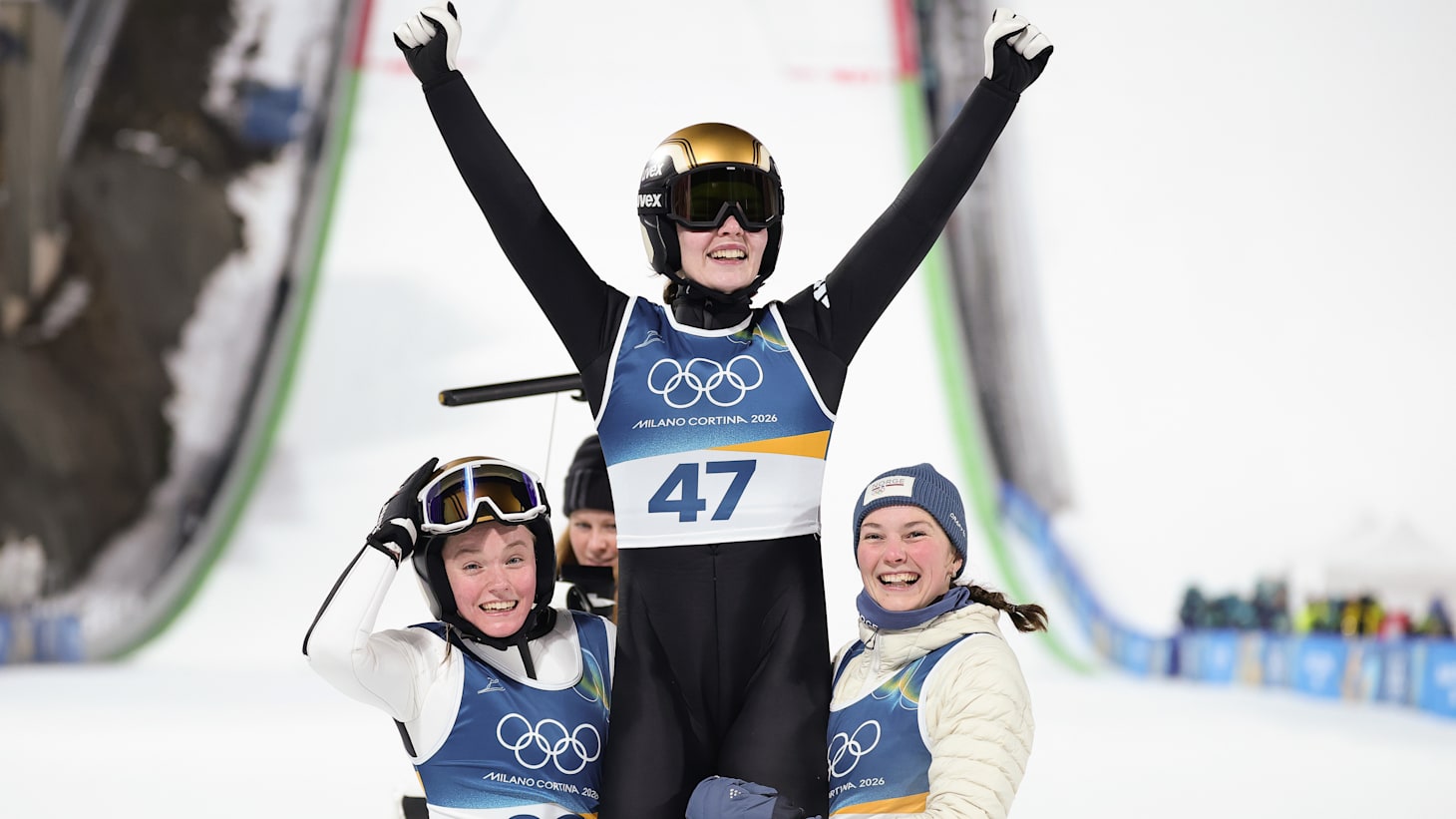 Winter Olympics 2026: Norway's Strøm beats Prevc to shock ski jumping gold