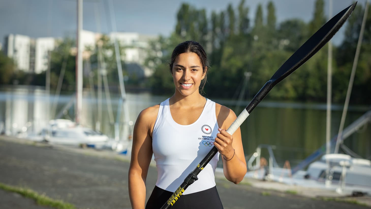 Refugee kayaker Saman Soltani makes family and ‘guru’ proud in single ...