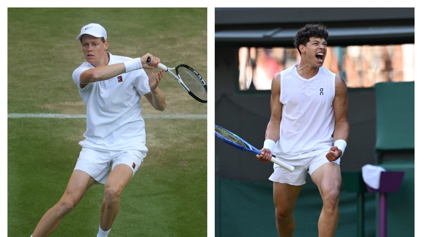 Tennis - Jannik Sinner vs Ben Shelton, Wimbledon 2025 quarter-final ...