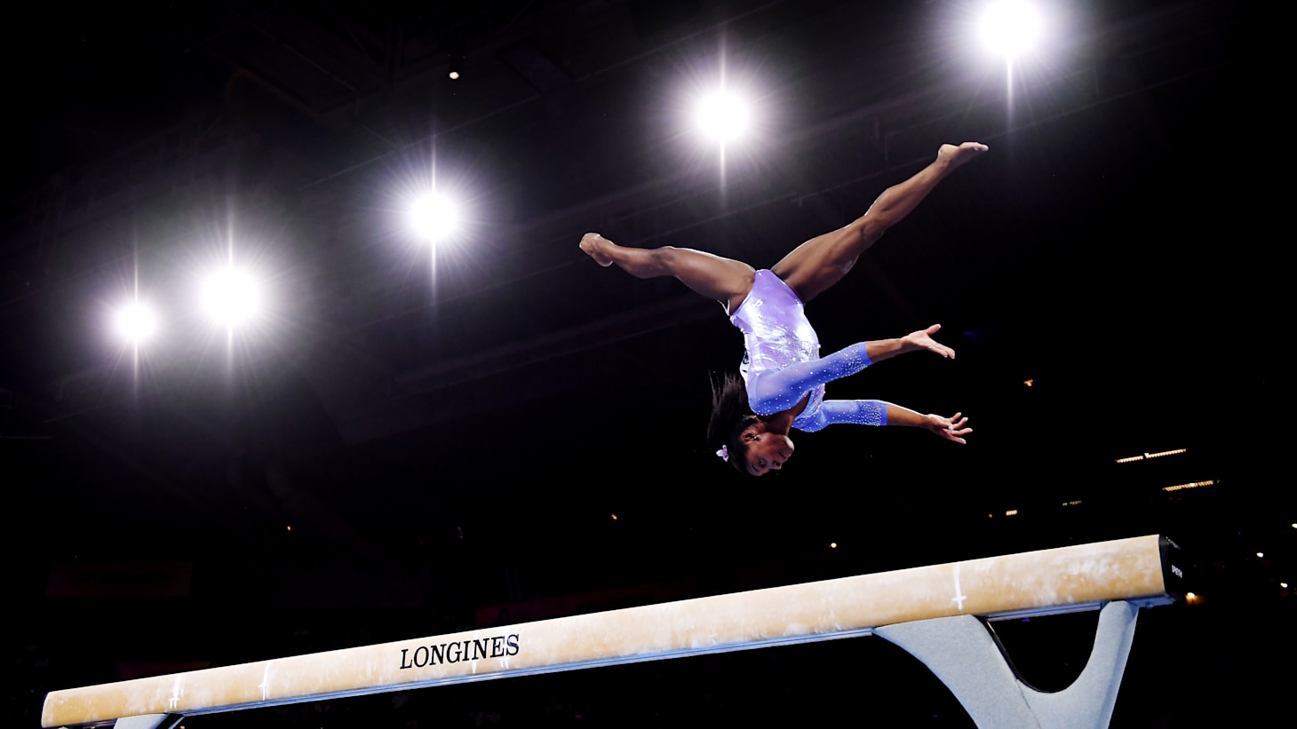Simone Biles readies for heat of Olympic spotlight