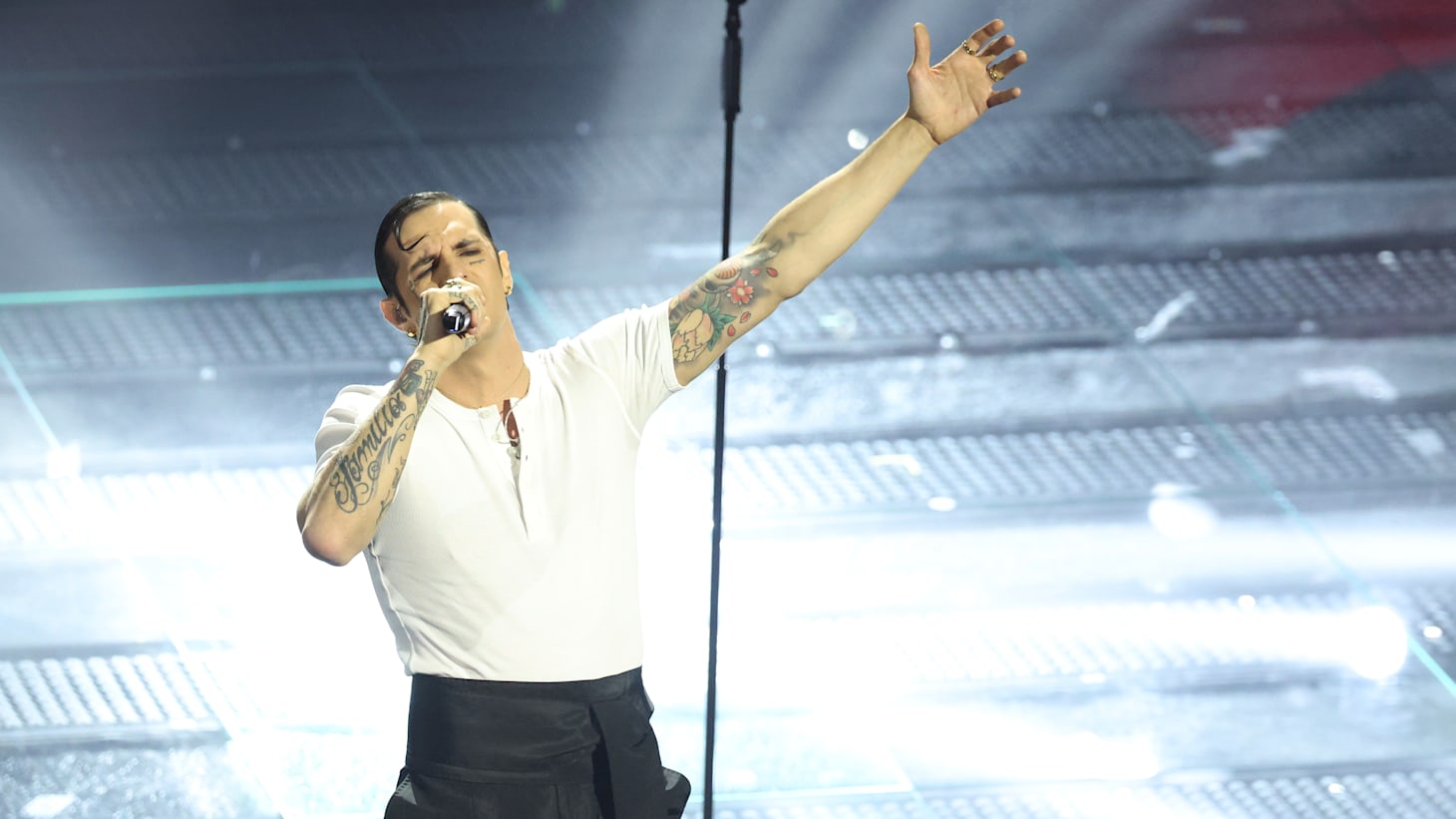 Achille Lauro at the Olympics: The Italian star at Milano Cortina 2026