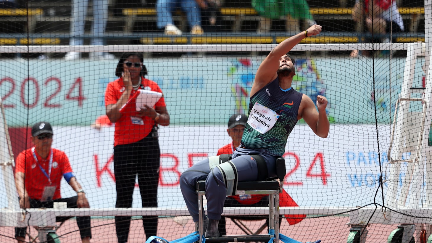 Paris 2024 Paralympics: Yogesh Kathuniya wins silver medal in discus throw