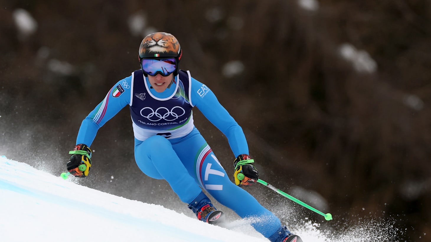 Winter Olympics 2026: Home favourite Federica Brignone surges to women ...