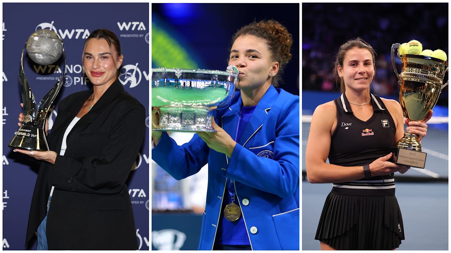 2024 WTA Awards: Aryna Sabalenka, Jasmine Paolini and Emma Navarro lead ...