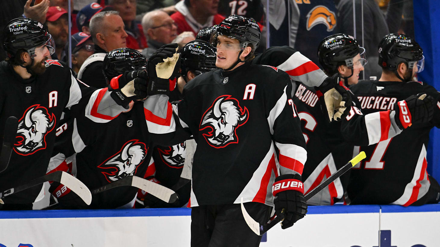 Rattling the Sabres: Buffalo stars Rasmus Dahlin, Tage Thompson and ...