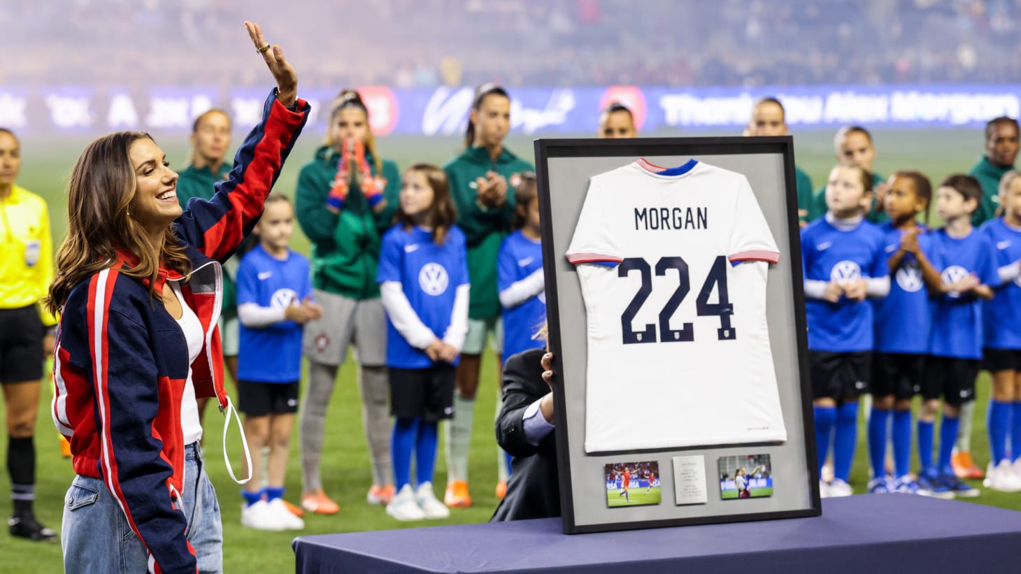 Football: From first goal to final goodbye: Alex Morgan’s farewell to U ...