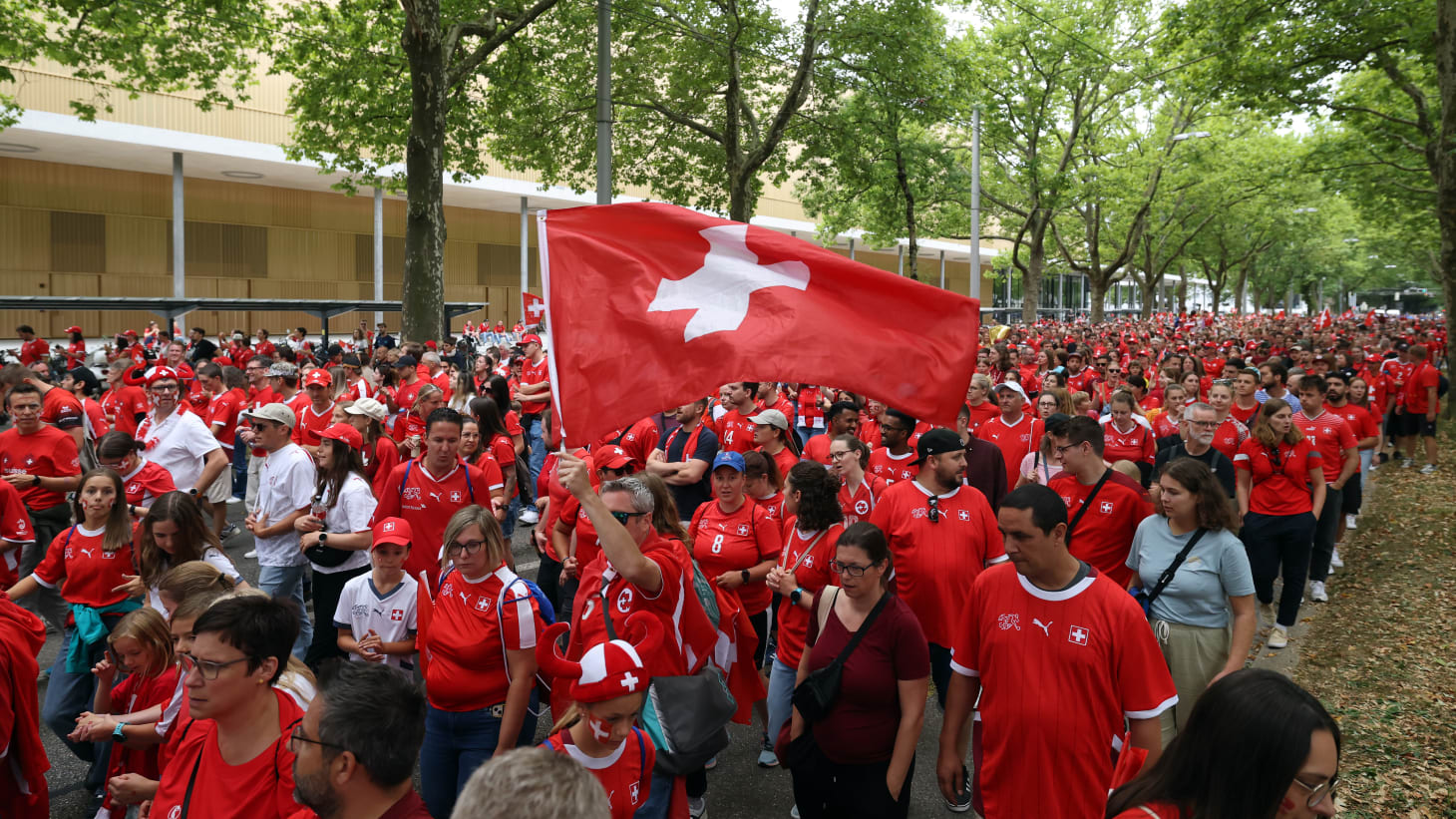 UEFA Women's EURO 2025: 14,000 Switzerland and Iceland fans set a ...