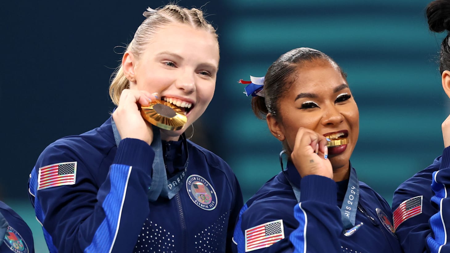 NCAA gymnastics paved pathway to Paris gold for Jade Carey, Jordan Chiles