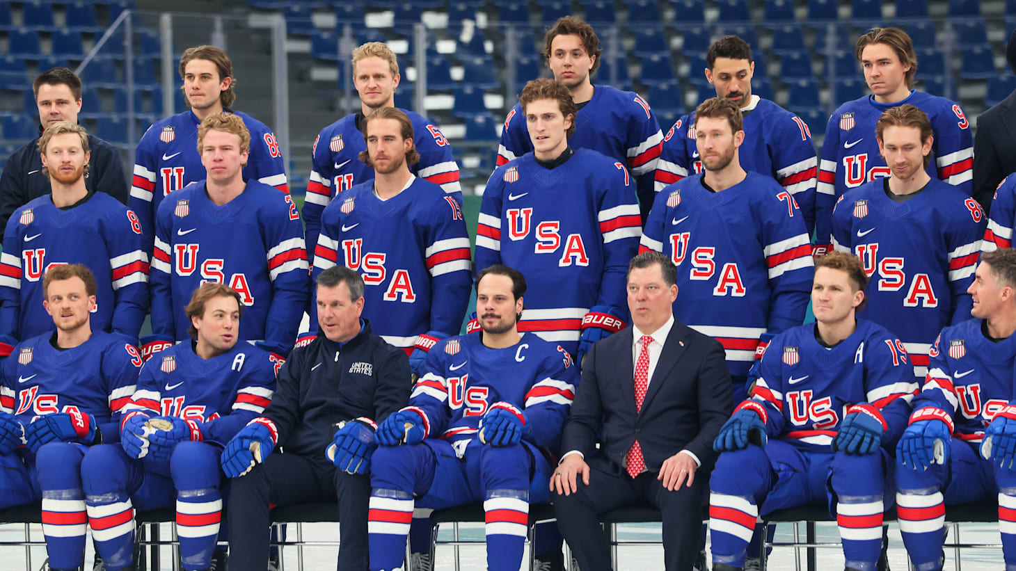 Auston Matthews, Quinn Hughes and Team USA start Winter Olympics 2026 ...