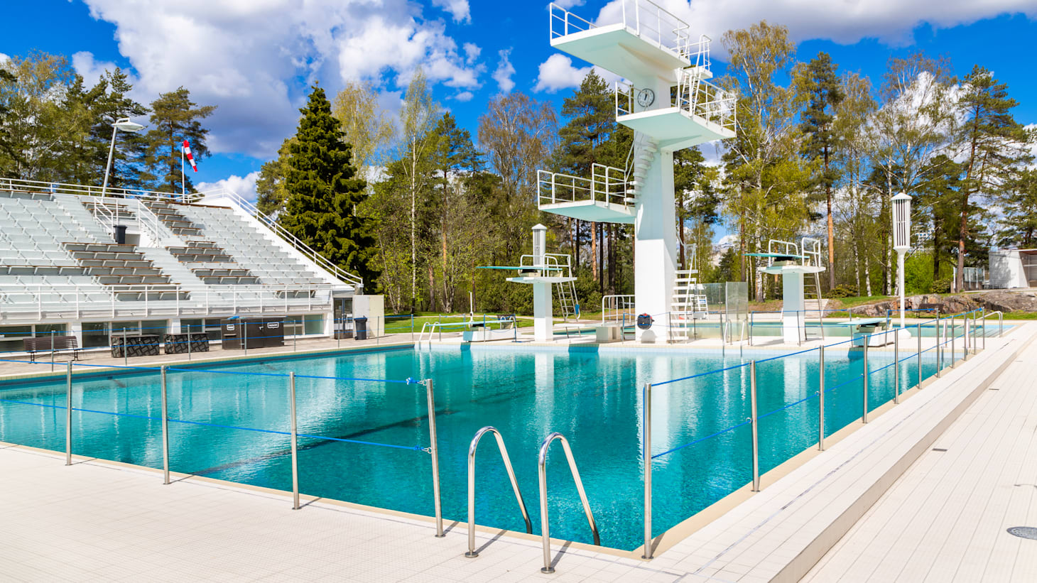Helsinki Municipal Swimming Stadium and Ahvenisto Swimming Pool