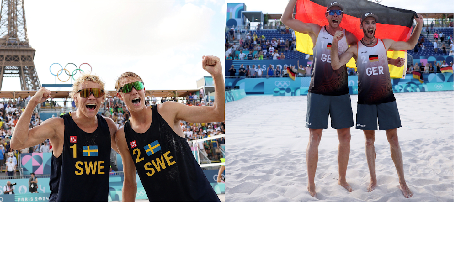 Paris 2024 men’s beach volleyball: Final preview as Germany face Sweden ...