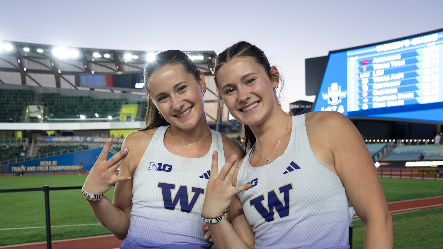How U.S. twins Hana and Amanda Moll are redefining pole vault rivalry ...