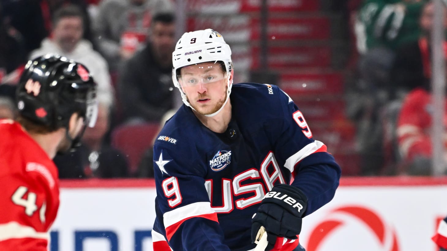 Winter Olympics 2026: USA men’s ice hockey holds first practice, Eichel ...