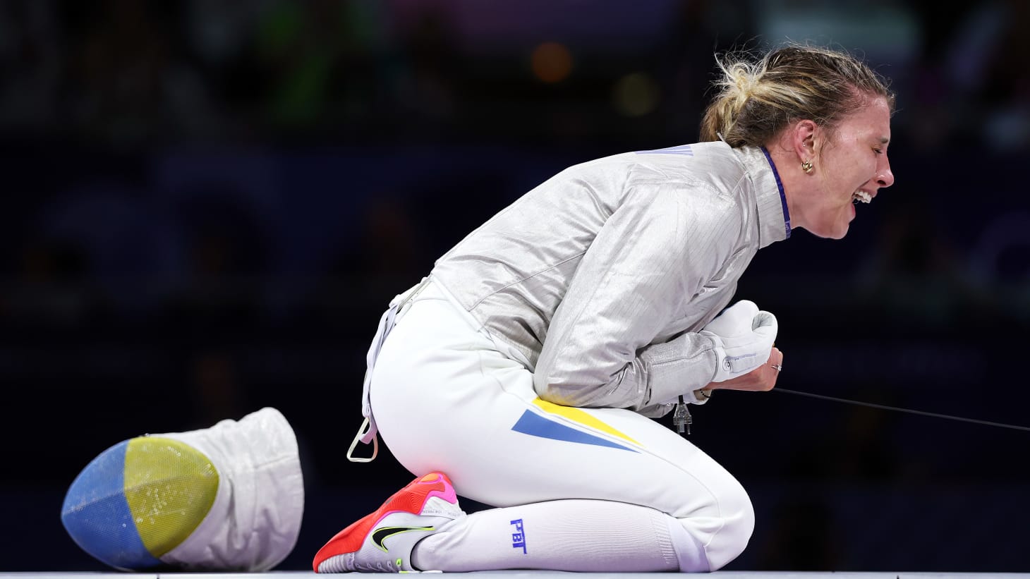 Paris 2024 anniversary — Olga Kharlan, the comeback queen, resilient on ...