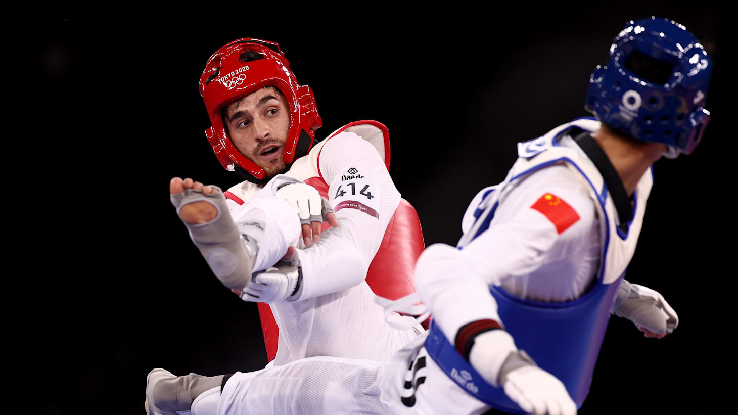 Taekwondo: Afghan refugee Sediqi just loses out to Olympic champ