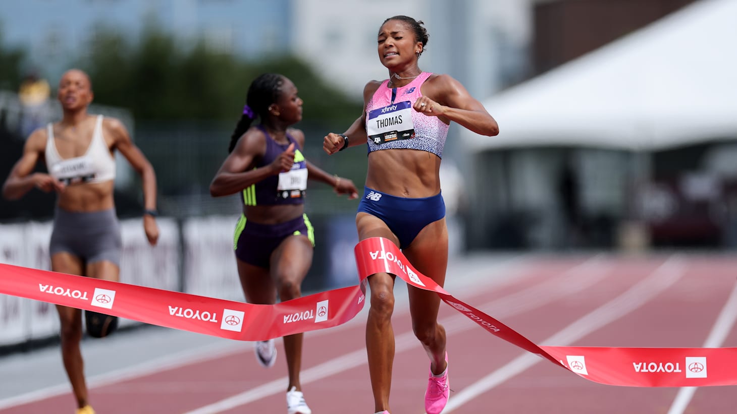 Gabby Thomas unleashes women's world lead of 21.70 to win 200m at 2026 ...