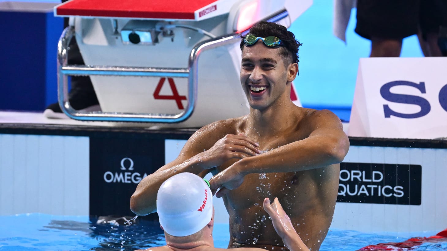 Tunisia’s new swimming world champion Ahmed Jaouadi: Paris 2024 ...